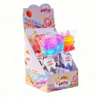 China Sugar Free Lollipop Candy Assorted Shape Hard Candy Luminous Stick Candy Toy for sale