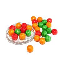 China Watermelon Shape Fruit Flavor Bubble Gum Kid's Snacks Candy Fun Nostalgic Leisure Sweets for sale