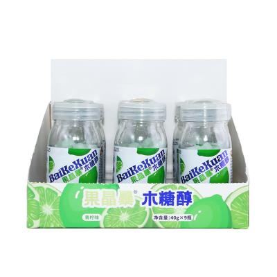 China Assorted Fruit Flavor Sugar Free Mint Lozenges Xylitol Fresh Breath Pressed Tablet Candy for sale