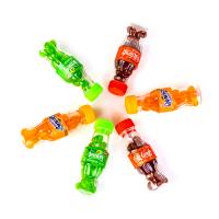 China Colorful Jelly Beans Soda Flavor Soft Sweets Gummy Candy Casual Snacks Candies Wholesale for sale