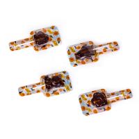 China Autumn Pear Syrup Lollipop Candy Soft Texture Cartoon Shape Gummy Candy Sweets for sale