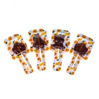 China Autumn Pear Syrup Lollipop Candy Soft Texture Cartoon Shape Gummy Candy Sweets for sale