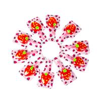 China Fruit Flavor Strawberry Shape Soft Lollipop Candy Sweet Gummy Candies Wholesale for sale
