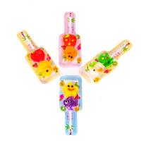 China Personality Cartoon Shape Soft Lollipop Candy Colorful Fruit Flavor Gummy Candy for sale