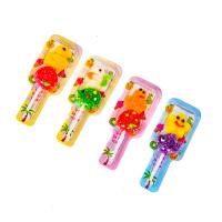 China Personality Cartoon Shape Soft Lollipop Candy Colorful Fruit Flavor Gummy Candy for sale