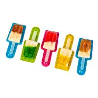 China Fruit Flavor Ice Cream Shape Soft Lollipop Candies Rich in Vitamin C Gummy Candy for sale
