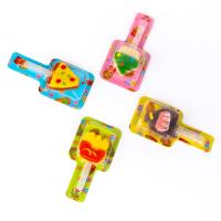 China Candy Wholesale 3D Cartoon Shaped Fruit Flavor Soft Lollipop With Vitamin C Gummy Candy for sale