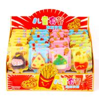 China Candy Wholesale 3D Cartoon Shaped Fruit Flavor Soft Lollipop With Vitamin C Gummy Candy for sale