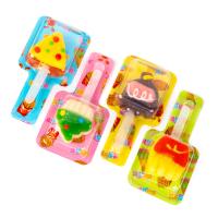 China Candy Wholesale 3D Cartoon Shaped Fruit Flavor Soft Lollipop With Vitamin C Gummy Candy for sale