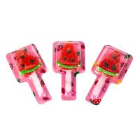 China Watermelon Shaped Soft Lollipop Candies Fruit Flavor Gummy Candy with Vitamin C for sale