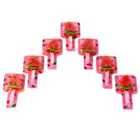 China Watermelon Shaped Soft Lollipop Candies Fruit Flavor Gummy Candy with Vitamin C for sale
