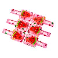 China Watermelon Shaped Soft Lollipop Candies Fruit Flavor Gummy Candy with Vitamin C for sale