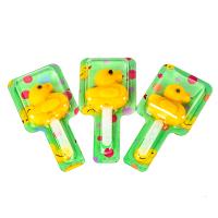 China High Quality Cartoon Duck Shaped Soft Lollipop Candy Rich in Vitamin C Gummy Candy for sale
