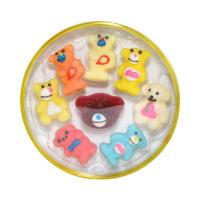 China Fruit Flavor Sweet Gummy Candy Rich IN Vitamin C High Quality Cartoon Shape Soft Candy for sale