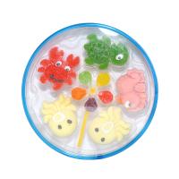 China Fruit Flavor Sweet Gummy Candy Rich IN Vitamin C High Quality Cartoon Shape Soft Candy for sale