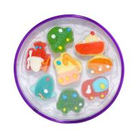 China Fruit Flavor Sweet Gummy Candy Rich IN Vitamin C High Quality Cartoon Shape Soft Candy for sale