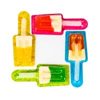 China Fruit Flavor Ice Cream Shape Soft Lollipop Candies Rich in Vitamin C Gummy Candy for sale