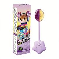 China Strawberry Blackberry Flavor Music Lollipop Candy Kids Singing Candy Toys Hard Candy Sweets for sale