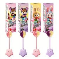 China Strawberry Blackberry Flavor Music Lollipop Candy Kids Singing Candy Toys Hard Candy Sweets for sale