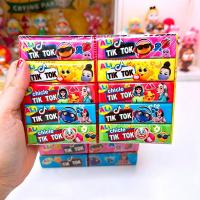 China 5 Pieces Packed Tiktok Fruit Flavor Bubble Gum With Cartoon Tattoo Sticker Chewing Gum for sale