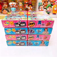 China 5 Pieces Packed Tiktok Fruit Flavor Bubble Gum With Cartoon Tattoo Sticker Chewing Gum for sale