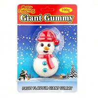 China Giant Gummy Candy Assorted Cartoon Shape Fruit Flavor 100g Soft Chewy Candy Sweets for sale