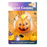 China Giant Gummy Candy Assorted Cartoon Shape Fruit Flavor 100g Soft Chewy Candy Sweets for sale