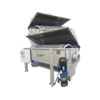China IEPP Pulp Paper Fiber Recycling Grey Water Pig Farm Wastewater Treatment Rotating Drum Screen Filter for Pumped Flow Before MBBR for sale