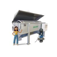China IEPP Grey Water Debris Pulp Paper Fiber Recycling Wastewater Treatment Customization Ss304 Rotary Drum Screen Filter Before MBBR for sale