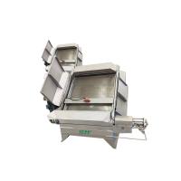 China 304 Stainless Steel Inclined Solid-Liquid Separator Farm Animal Slaughtering Papermaking Manure Water Treatment Pump PLC Core for sale