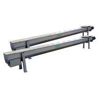 China Low Price Ss304 IEPP Mud Cake Spiral Industry Dewatered Sludge Shaftless Screw Conveyor Supplier for Sewage Treatment for sale