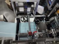 China Medical Automatic Folding Non Woven Mask Making Machine for sale