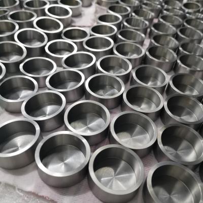 China 99.95% High Purity Tungsten Crucibles Press Moulding For Coating Industry for sale
