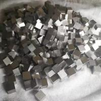 China Density 19.2g/Cm3 Pure Tungsten Cube 10mm For Weight Balancing for sale