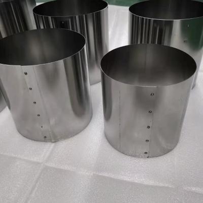 China Custom Size 0.5mm Thick Molybdenum Tubes Alkaline Washed Surface for sale