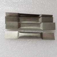 China Vacuum Coating 99.95% Tungsten Evaporation Boats 0.2*15*100mm for sale