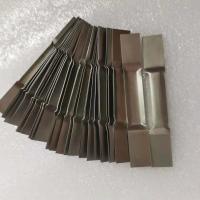 China Vacuum Coating 99.95% Tungsten Evaporation Boats 0.2*15*100mm for sale