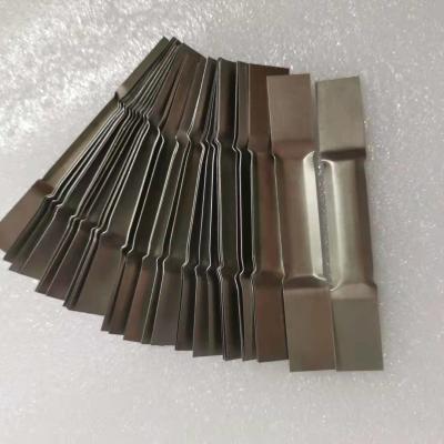 China Vacuum Coating 99.95% Tungsten Evaporation Boats 0.2*15*100mm for sale