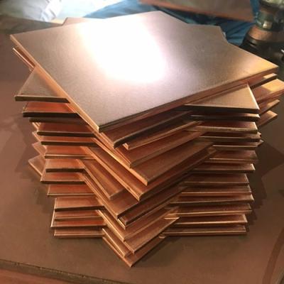 China Polished Brass Bronze Sheet Plate Wear Resistant Copper Metal Products for sale