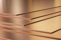 China 8.92g/Cm3 High Purity Polished Copper Plate Copper Metal Products for sale