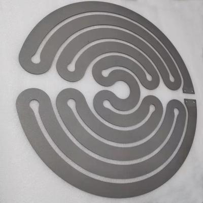 China High Purity Sandblasting MOCVD Tungsten Heaters 0.5mm Thick for sale