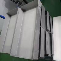 China Mola Alloy Sandblasting Molybdenum Boat For High Temperature Furnace for sale