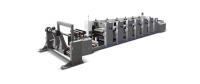 China High Speed Multicolor Hamburger Box Flexographic Printing Machine with 1/8cp Gearing for sale