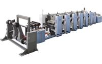 China Unit Type Flexo Printing Slitting and Trimming Machine with /-0.15mm Registration Accuracy for sale