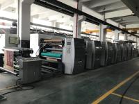 China Fully Automatic Kraft Paper Flexo Printer with Water Based Ink 6 Colors Petal Type for sale