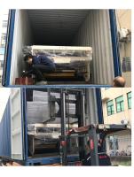 China Hamburger Paper Coating Machine 1200cm X 450cm X 200cm Package Size for sale