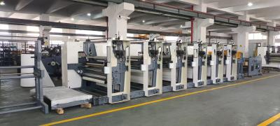 China High Speed Flexographic Printing Machine for Paper Plastic Bags for sale