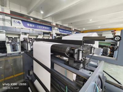China 4 Color Flexographic Printing Machine for Paper Cartons 1000mm Width for sale