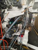 China Flexible Starting Cascading Flexo Printing Machine With Manual Printing Cylinder Lift for sale