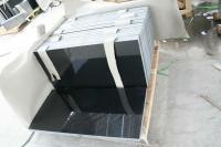 China G684 Black Basalt/ Polished Basalt Slabs 1200x600x20mm/300x600x20mm for sale